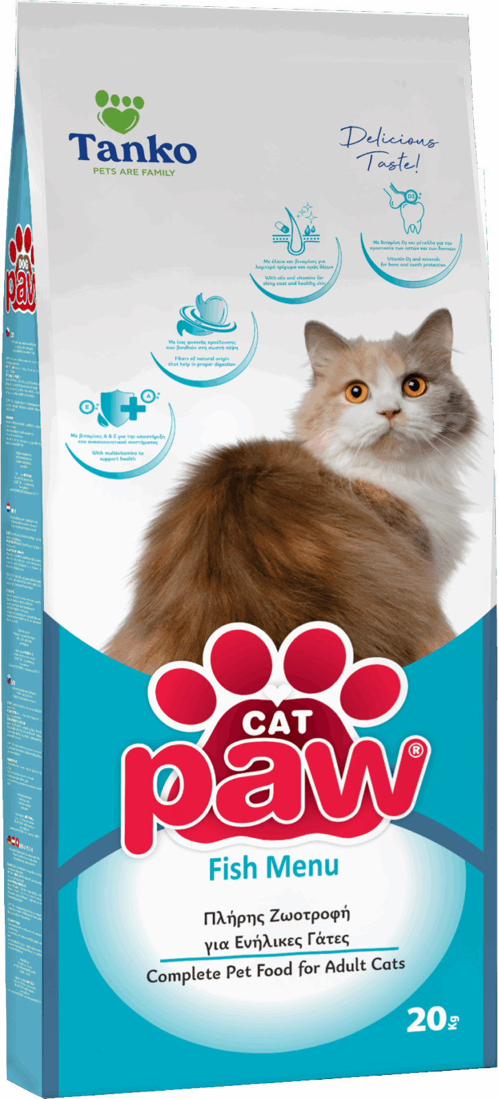 Paw Fish Menu - TANKO